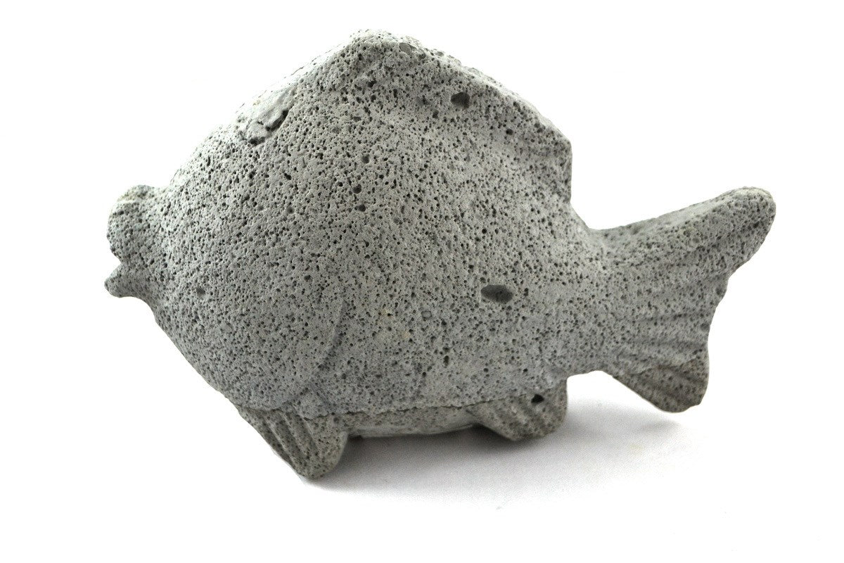 Cement Fish – Vintage Feather
