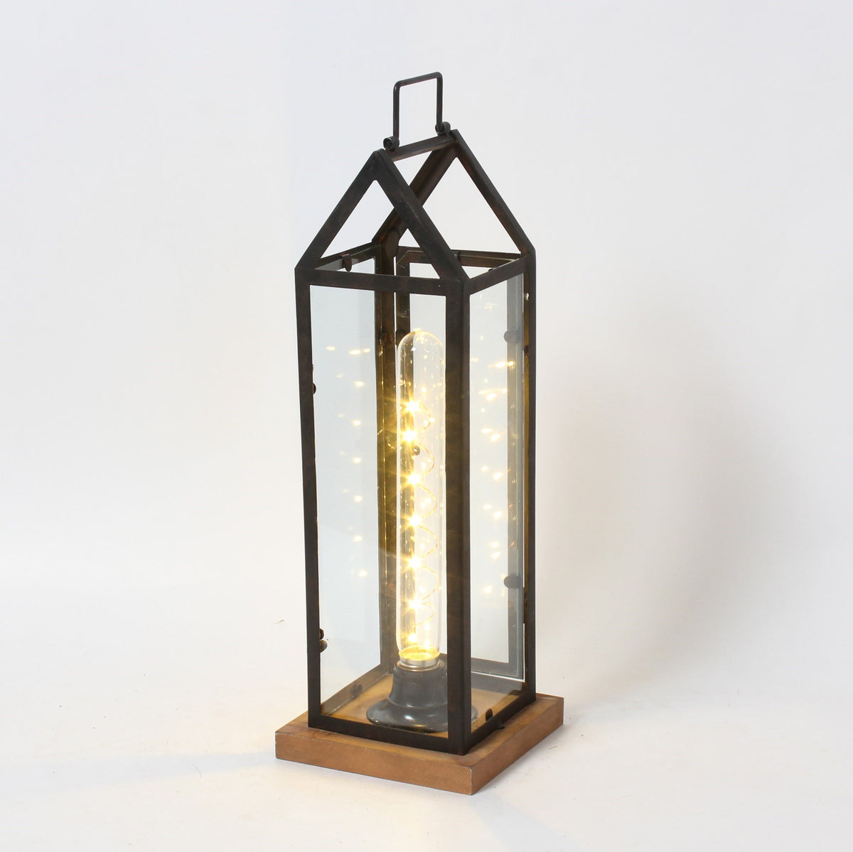 LED Lantern – Vintage Feather