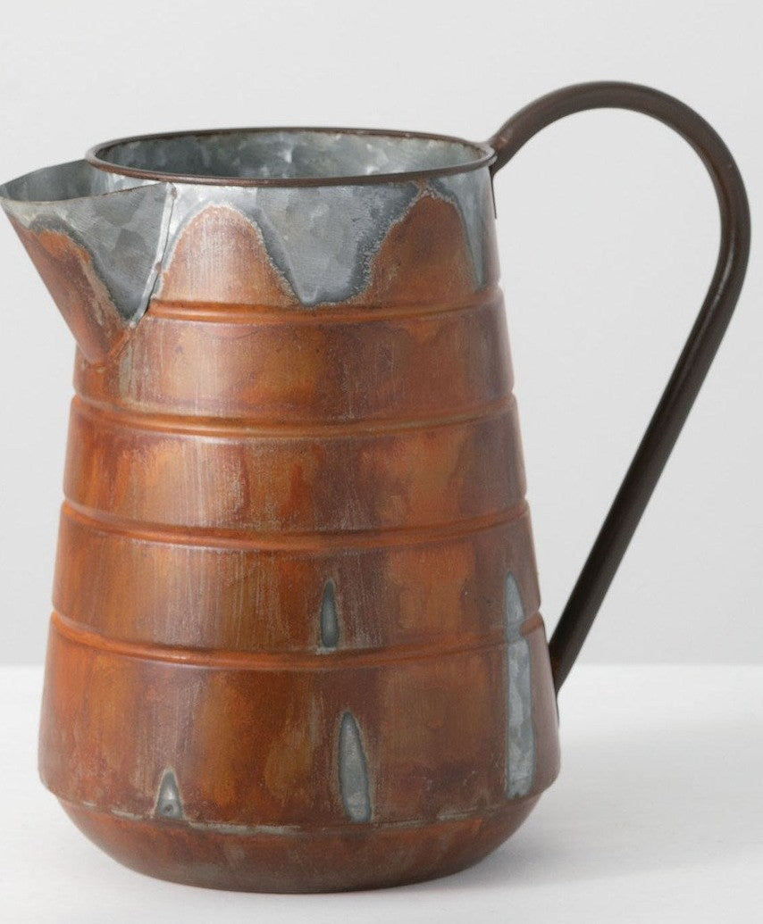Industrial Pitcher – Vintage Feather